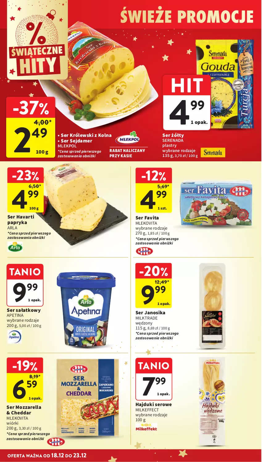 Gazetka promocyjna Intermarche - Gazetka promocyjna - ważna 18.12 do 23 ...